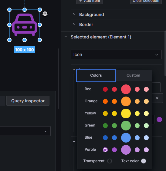 Playing with icons in Grafana Canvas, how to add an icon – Michael ...